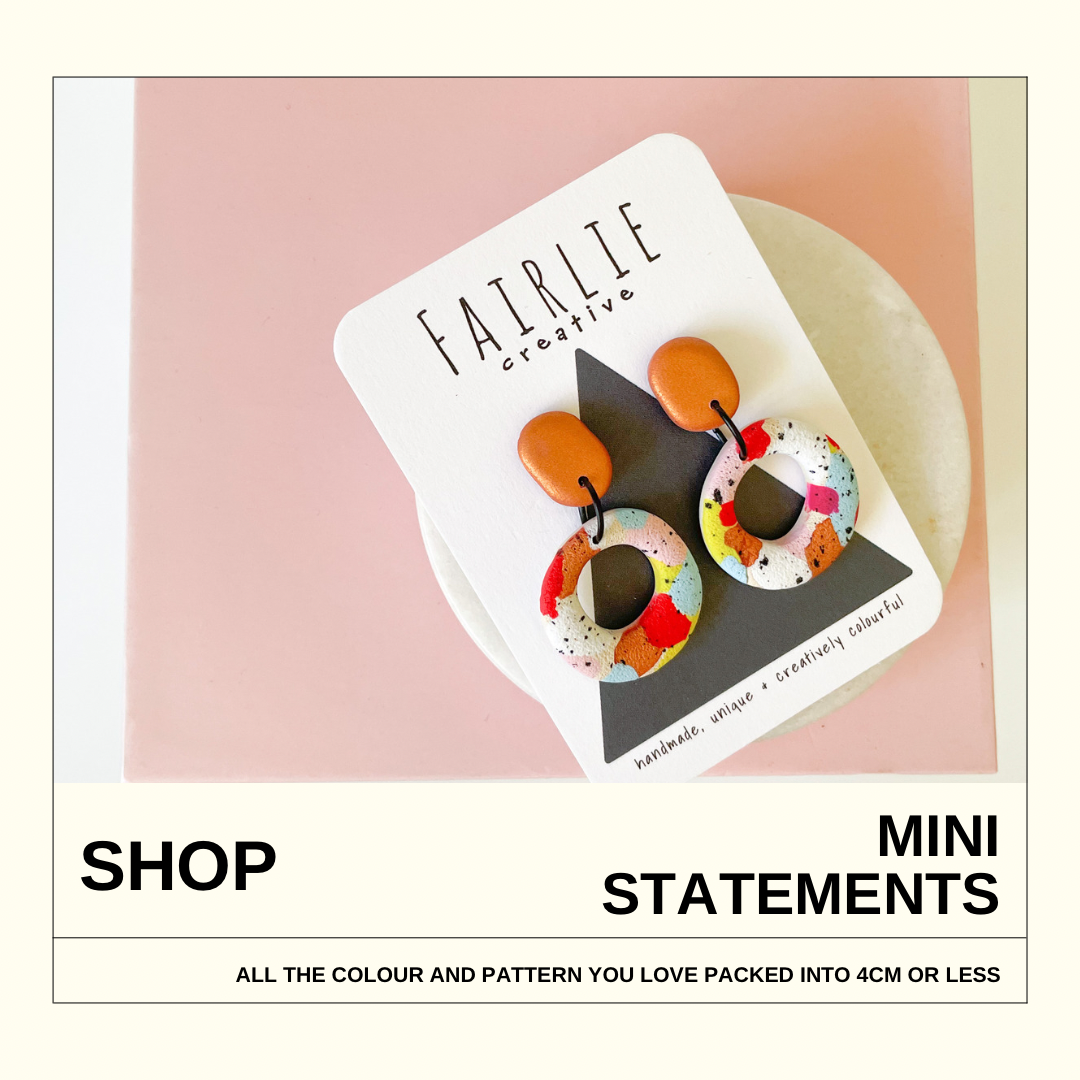 Mini statements - under 4 cm – Fairlie Creative